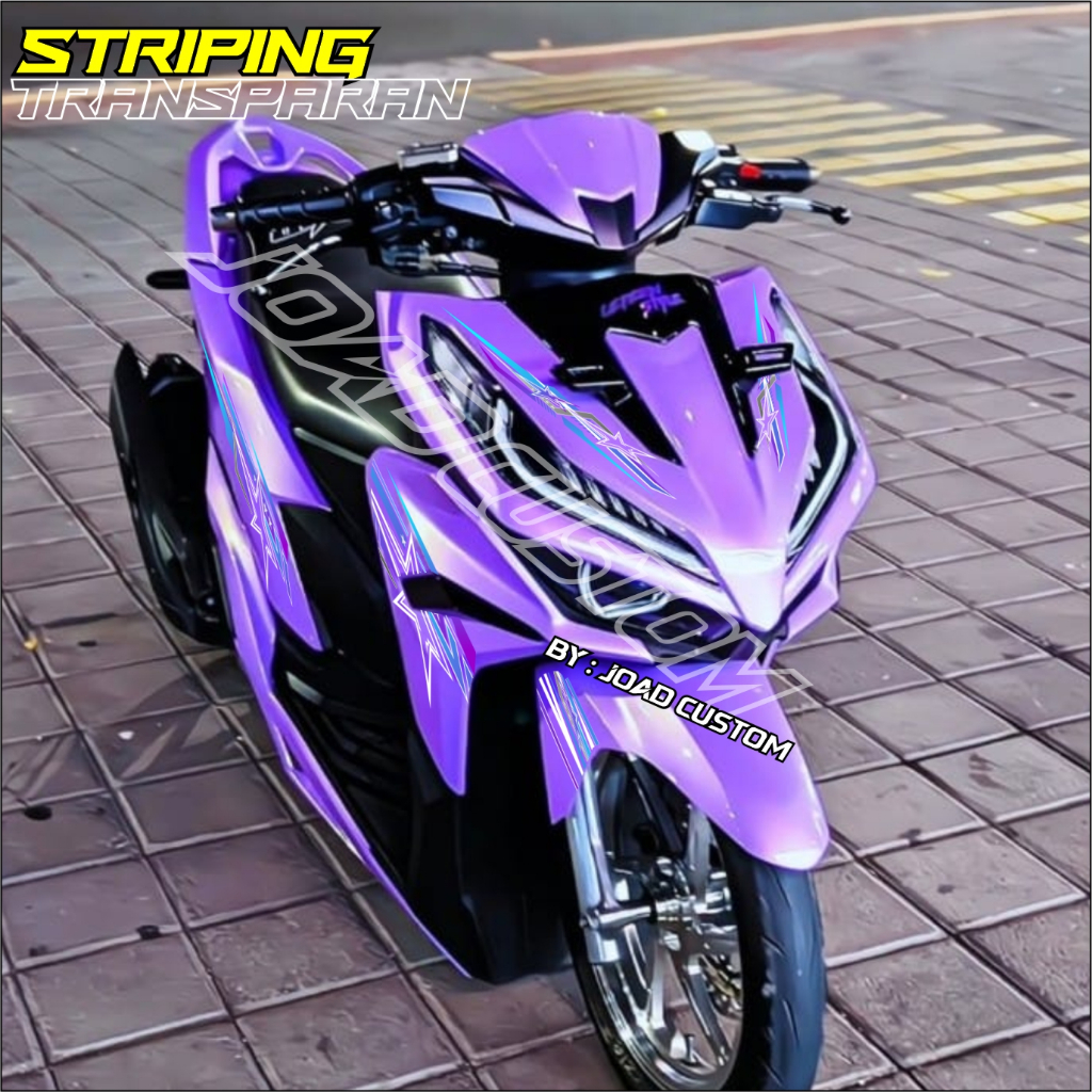 Jual STRIPING TRANSPARAN VARIO GEN 2 KONSEP BINTANG TERBARU STIKER ...