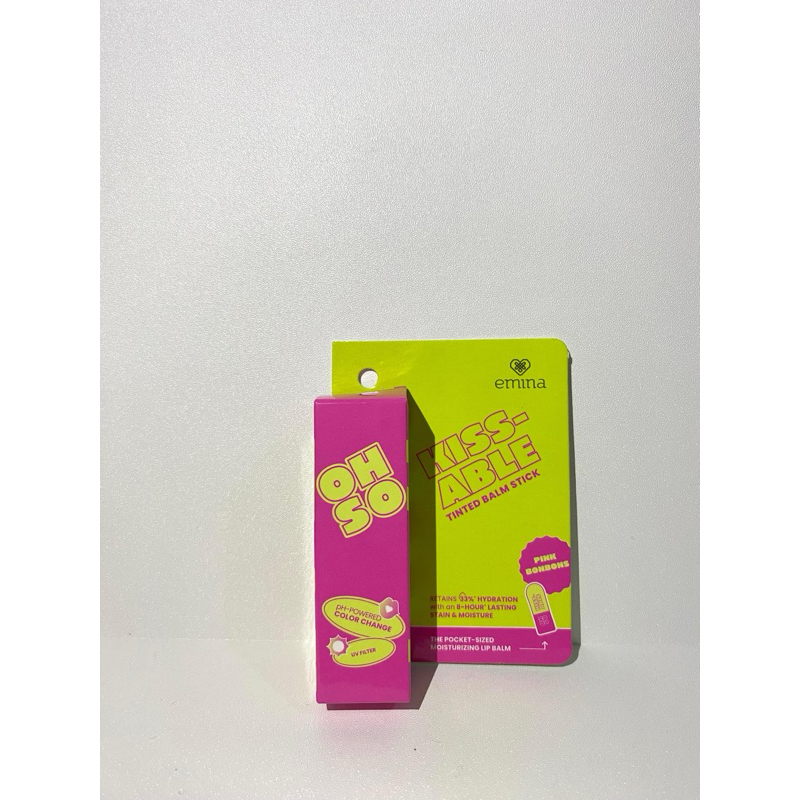 Jual PL Emina Kiss-Able Tinted Balm Stick Oh So Pink Bonds | Shopee ...