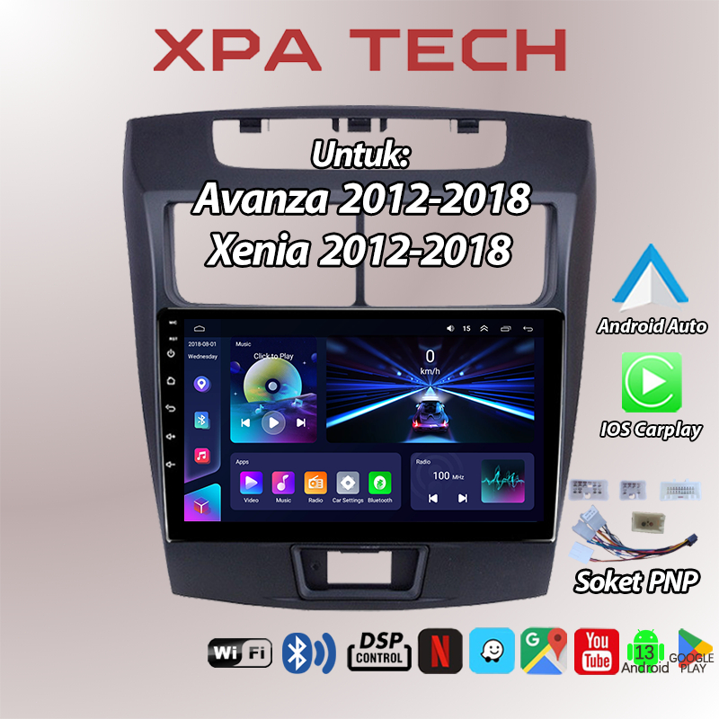 Jual 【Utk TOYOTA】 Head Unit 8+128GB Untuk Avanza/Rush/Innova/Agya/Calya ...
