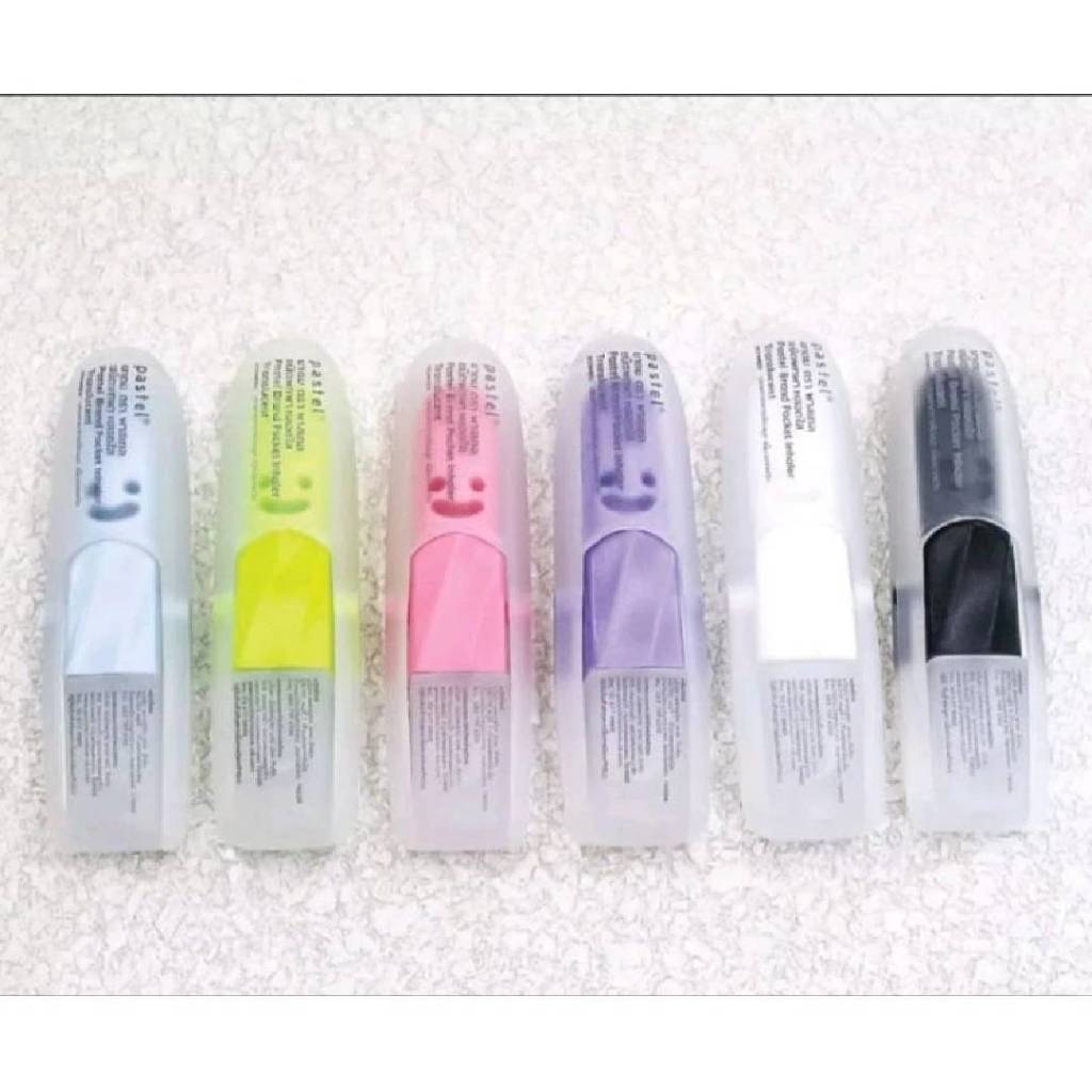 Jual Pastel Inhaler Translucent / Transparan 2in1 ORI Thailand | Shopee ...