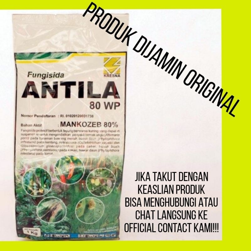 Jual FUNGISIDA ANTILA 80 WP 1 KG | Shopee Indonesia