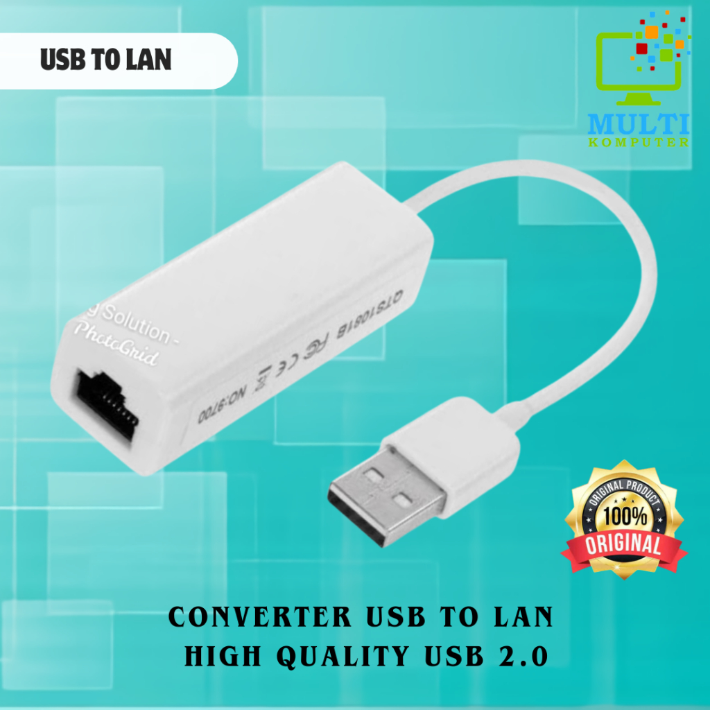 Jual Usb to Lan cable converter external/ethernet/connector/adapter ...