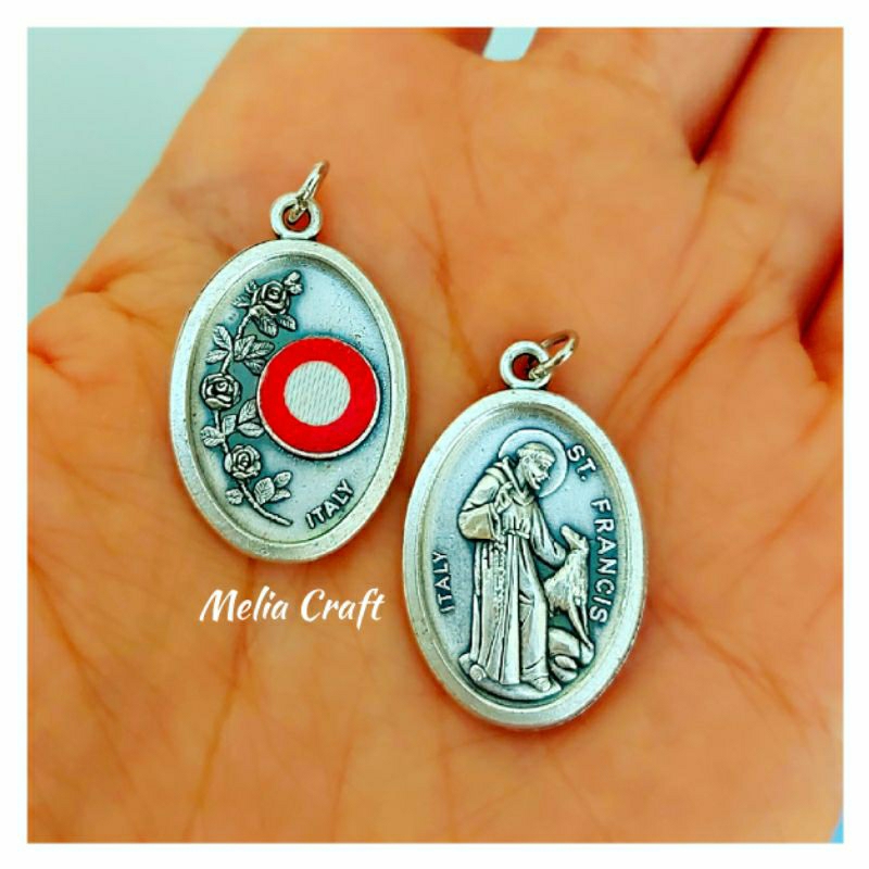 Jual Medali Relikui St Fransiskus Assisi - St Francis of Assisi Relic ...