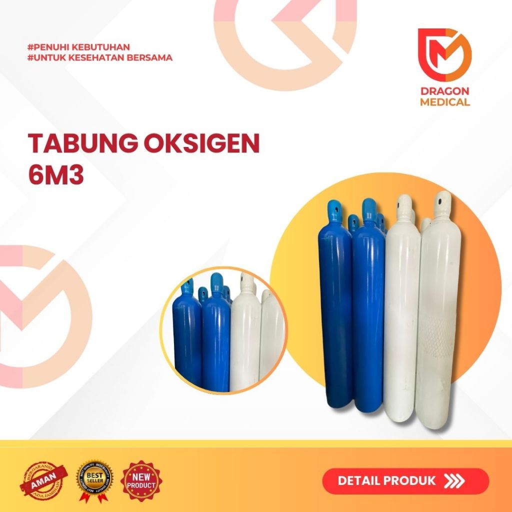 Jual Tabung Oksigen Besar Berikut Isi Oksigen Ukuran 40 Liter || Tabung ...