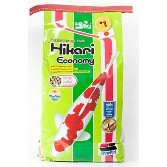 Jual Hikari Economy L 4kg | Pakan Ikan Koi | Shopee Indonesia