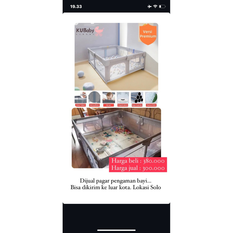 Jual pagar bayi | Shopee Indonesia