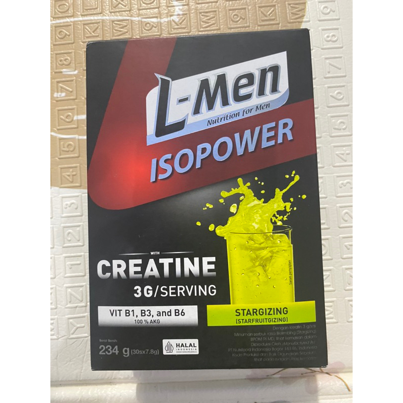 Jual L Men Isopower Creatine 234g | Shopee Indonesia