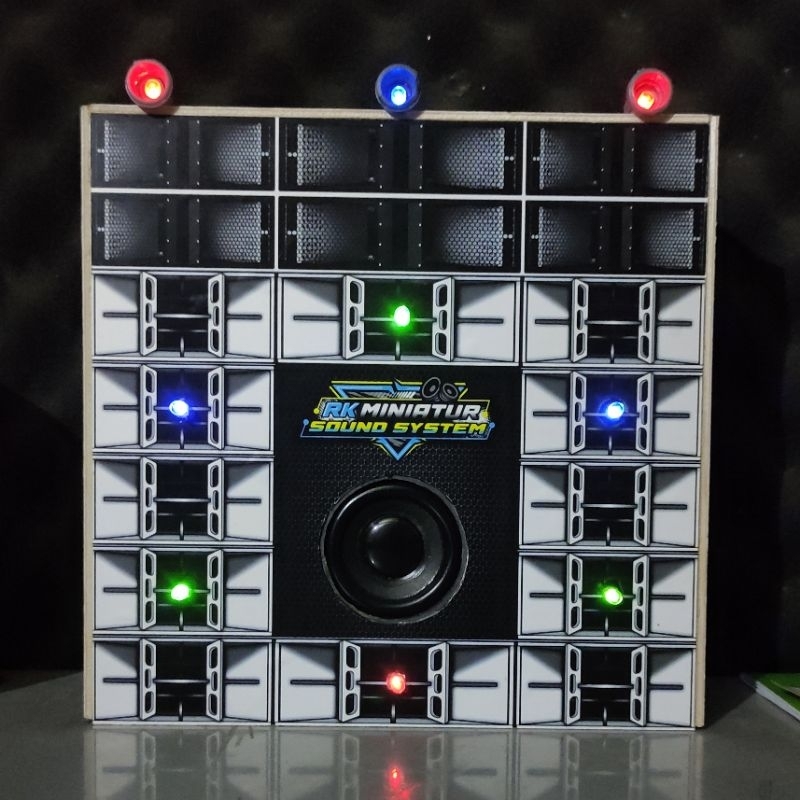 Jual Stiker Miniatur Sound System Untuk Membuat Miniatur Sound System ...