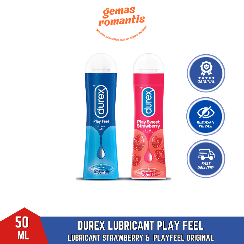Jual Durex Play Lubricant Intimate Lube Pelumas Strawberry 50ml ...