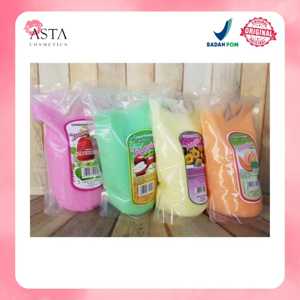 Jual POMPIA CONDITIONER DAN REFILL 1KG | 5L | Shopee Indonesia