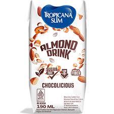 Jual TROPICANA SLIM ALMOND DRINK CHOCOLICIOUS SUGAR FREE 190ML | Shopee Indonesia