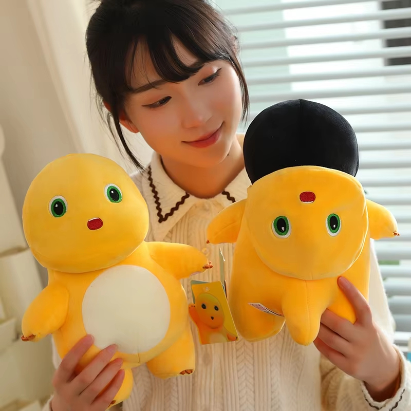Jual Boneka Dino Nailong Kepala Hitam Dinosaurus Berubah Ekspresi Black ...
