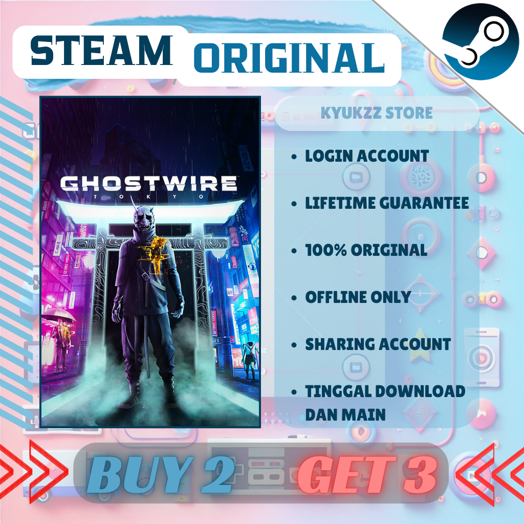 Jual Ghostwire Tokyo GAME PC ORIGINAL | Shopee Indonesia