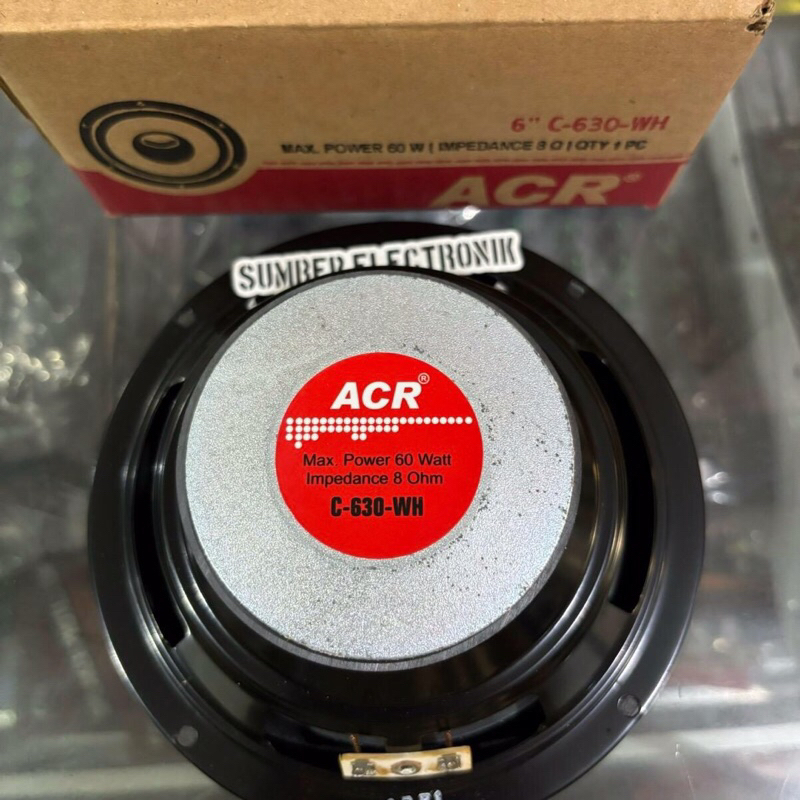 Jual speaker acr C 630 WH 6 inch woofer 60 watt | Shopee Indonesia