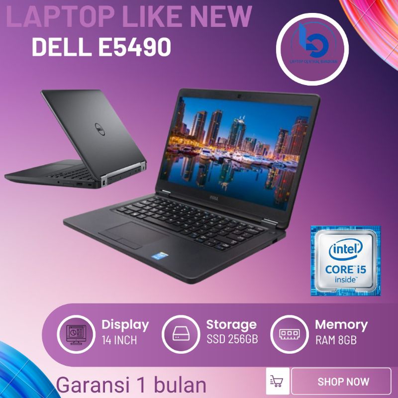 Jual Laptop Dell Latitude e5490 Core i5 gen 7 Ram 8gb Ssd 255gb ...