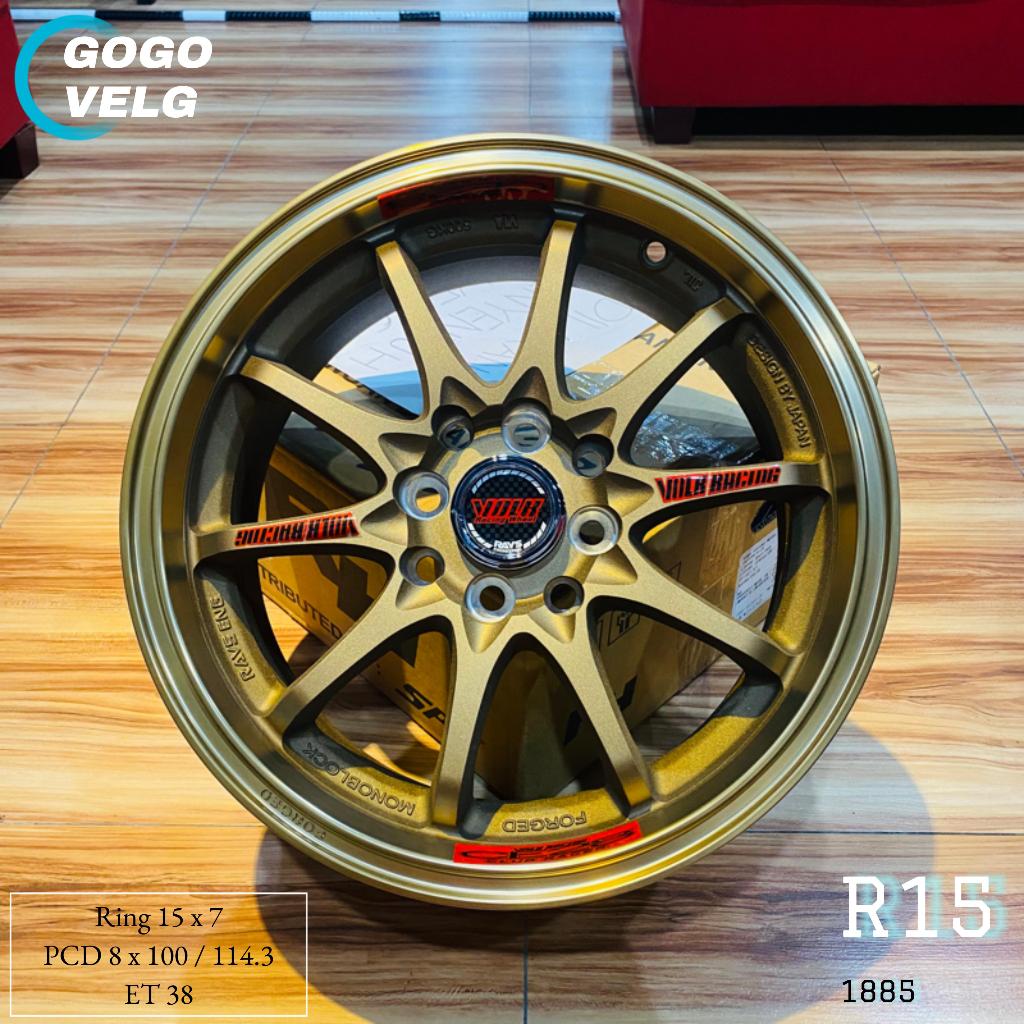 Jual Velg Mobil R15 Rays CE28 Bronze PCD 8X100/114,3 Lebar 7 ET38 Ring 15 Avanza Brio Sigra Agya ...