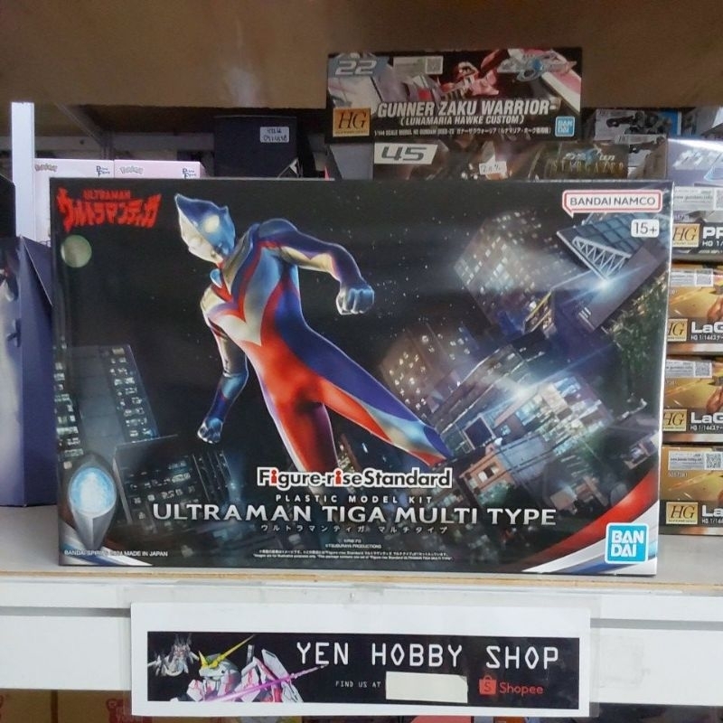 Jual GUNDAM FIGURE-RISE STAND ULTRAMAN TIGA MULTI TYPE 67421 [ORIGINAL ...