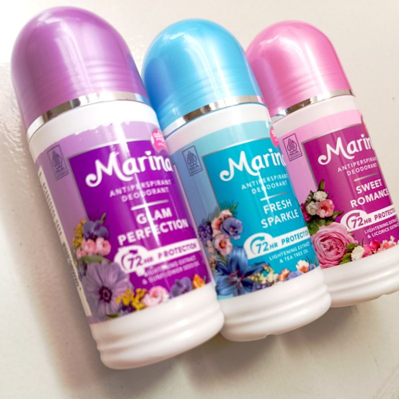 Jual MARINA Deodorant Roll On 50ml | Shopee Indonesia