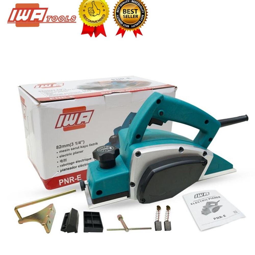 Jual Mesin Serut Kayu Elektrik / Electric Wood Planer Machine By Iwa ...