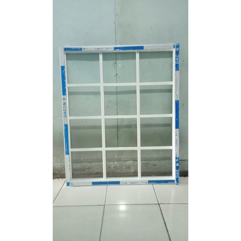 Jual kusen kaca mati+ornamen ukuran L120xT140 free packing kayu ...