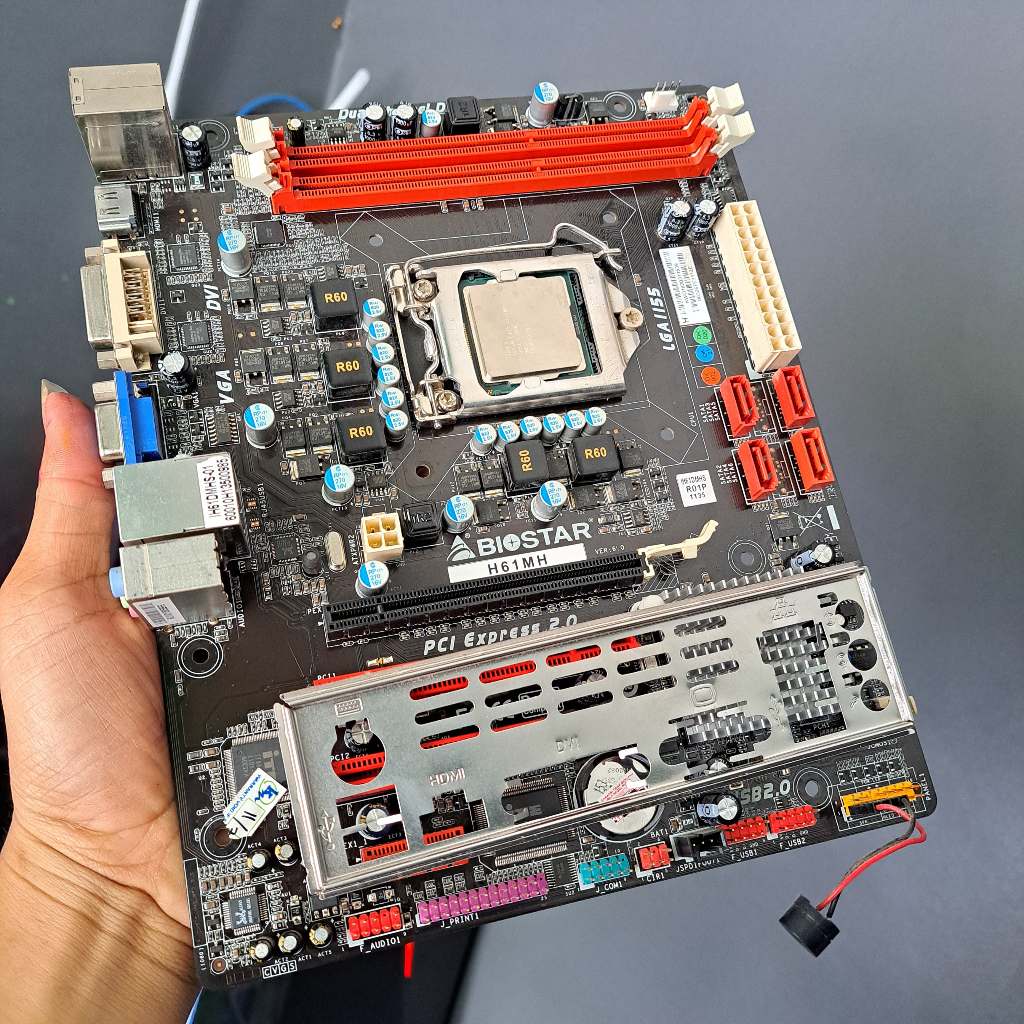 Jual Motherboad H61 Biostar HDMi - LGA 1155 - Normal | Shopee Indonesia