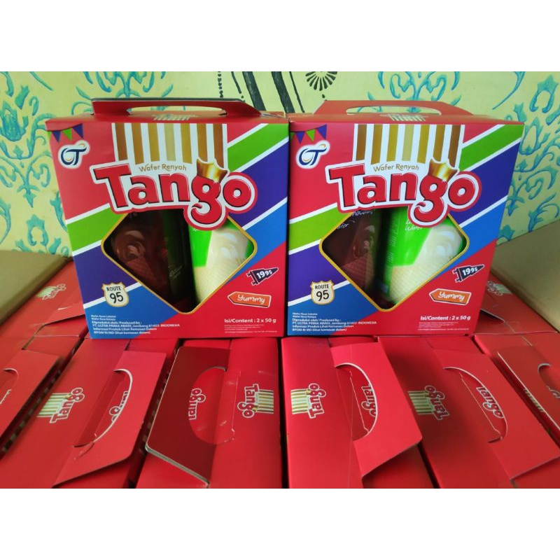 Jual Parcel Lebaran Wafer Tango Isi 2 Kaleng | Shopee Indonesia