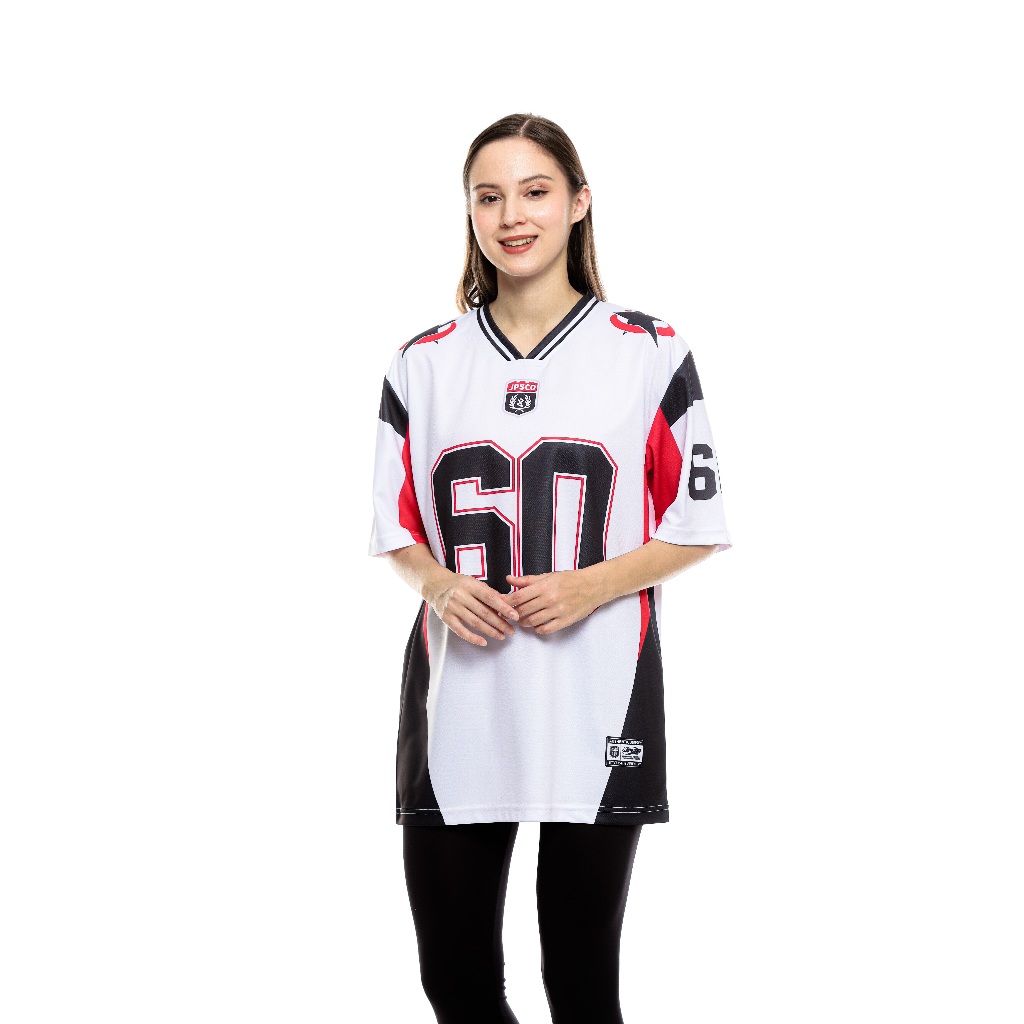 Jual IMPACTWEAR Jersey Series Number 60 Warna Putih Jersey Vintage ...