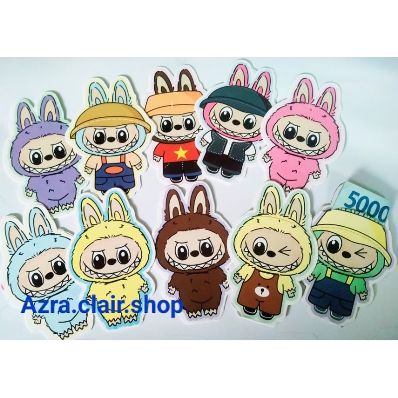 Jual Amplop lebaran Labubu 3D karakter kertas / Amplop lebaran 3D ...