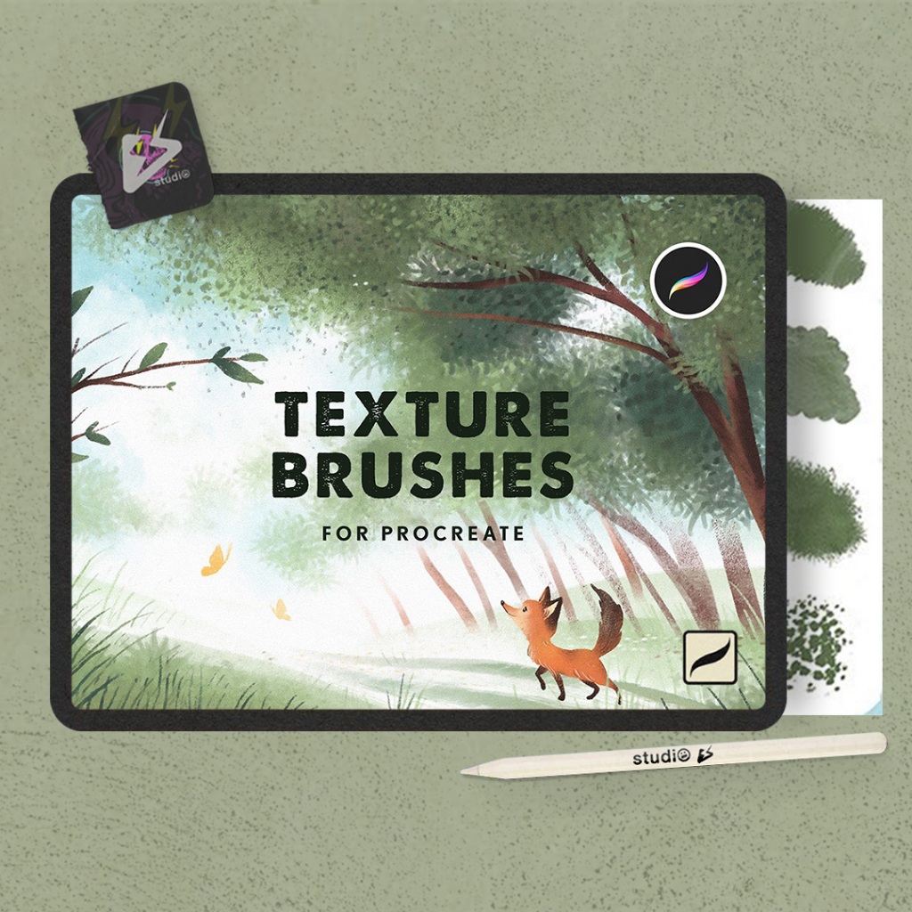 Jual Procreate Brush - UN Texture Brushes | Shopee Indonesia