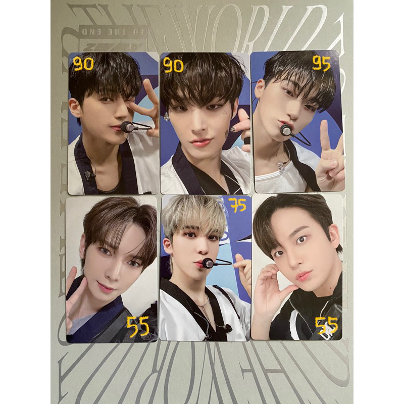 Jual Official Photocard PC ATEEZ The World: To The End Wooyoung Mingi San Yeosang Yunho Jongho ...