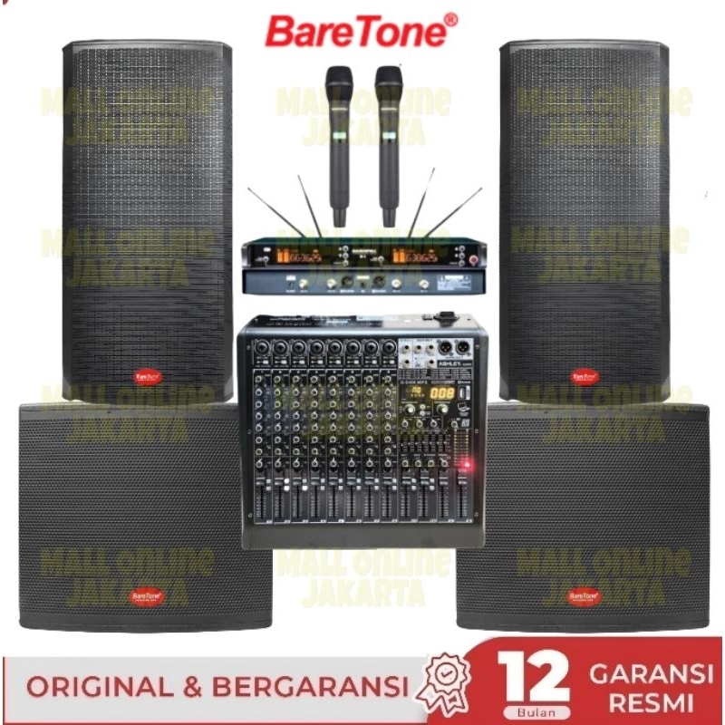 Jual Paket sound system panggung 15 inch speaker aktif double max ...