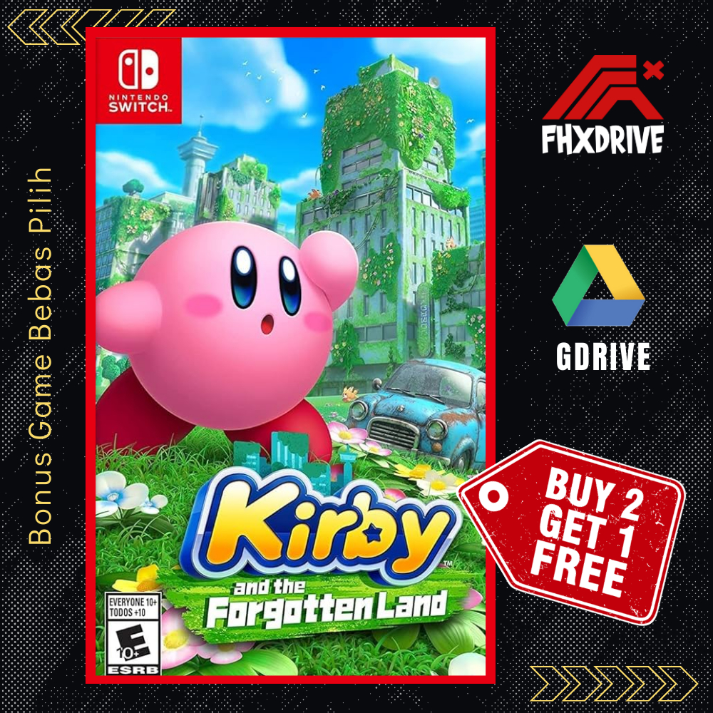 Jual KIRBY AND THE FORGOTTEN LAND | FORMAT XCI NSP NSZ | UNTUK EMULATOR ...