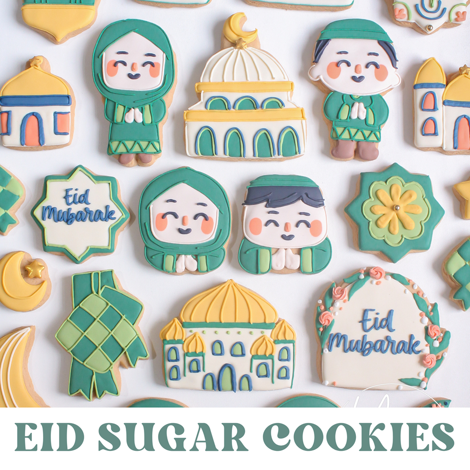 Jual Eid Mubarak Cookies (Ramadan / Lebaran Collection) – (Min 5 pcs ...