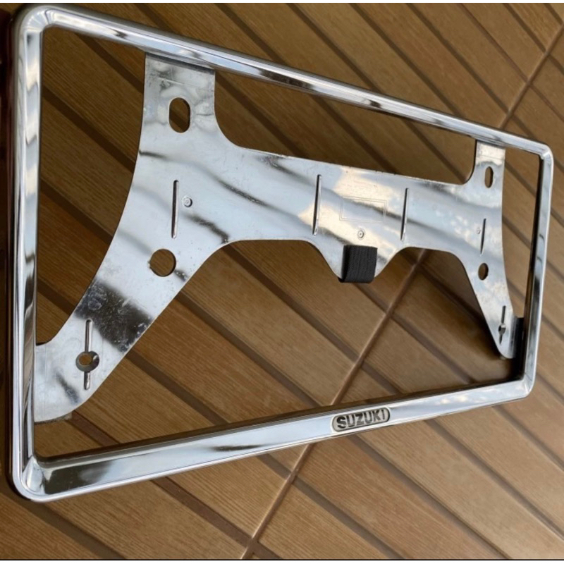 Jual Frame Plat Nomor JDM SUZUKI Japan Model 2 Kondisi Bekas | Shopee ...