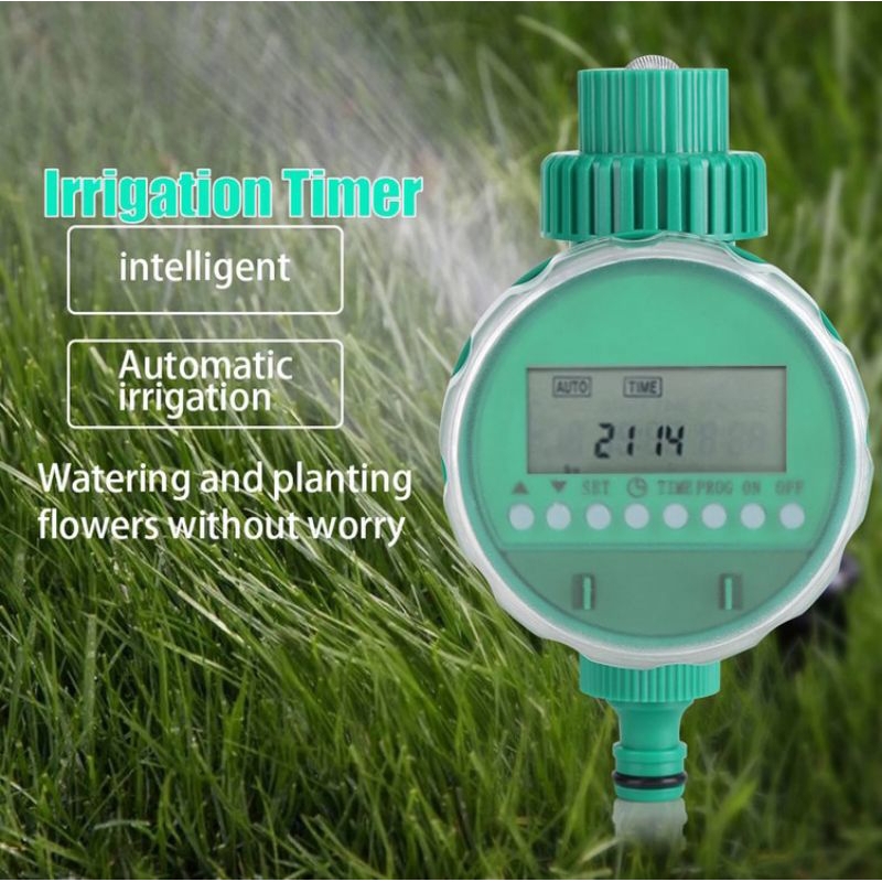 Jual Digital Timer LCD Irigasi Air Penyiram Taman Otomatis Timer ...