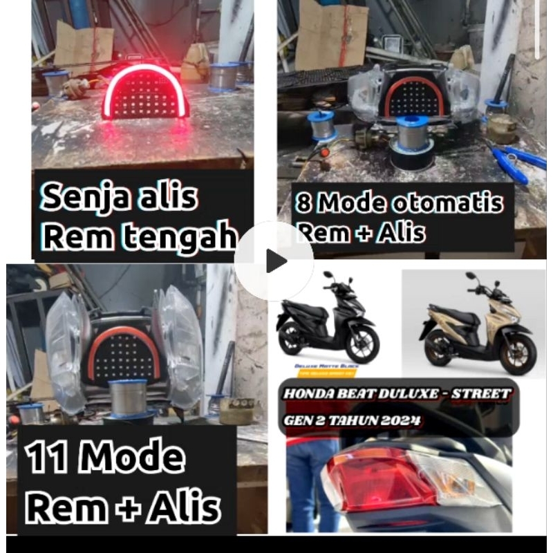 Jual Stoplamp Running Beat Duluxe Gen 2/ Beat CBS 2025/ Beat Streat ...