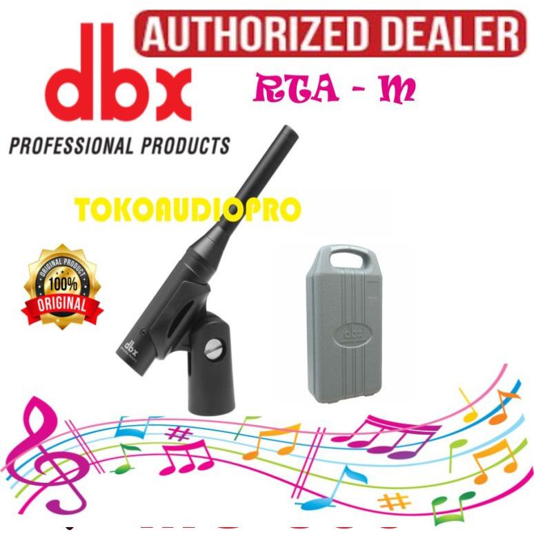 Jual Mic DBX RTA-M Measurement Microphone RTA Original | Shopee Indonesia