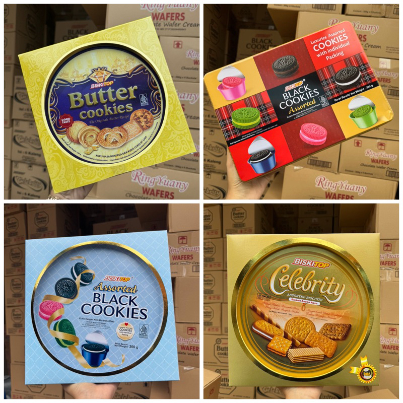 Jual Biskitop Denex Black Cokies Butter Cokies Premium Package Hampers ...