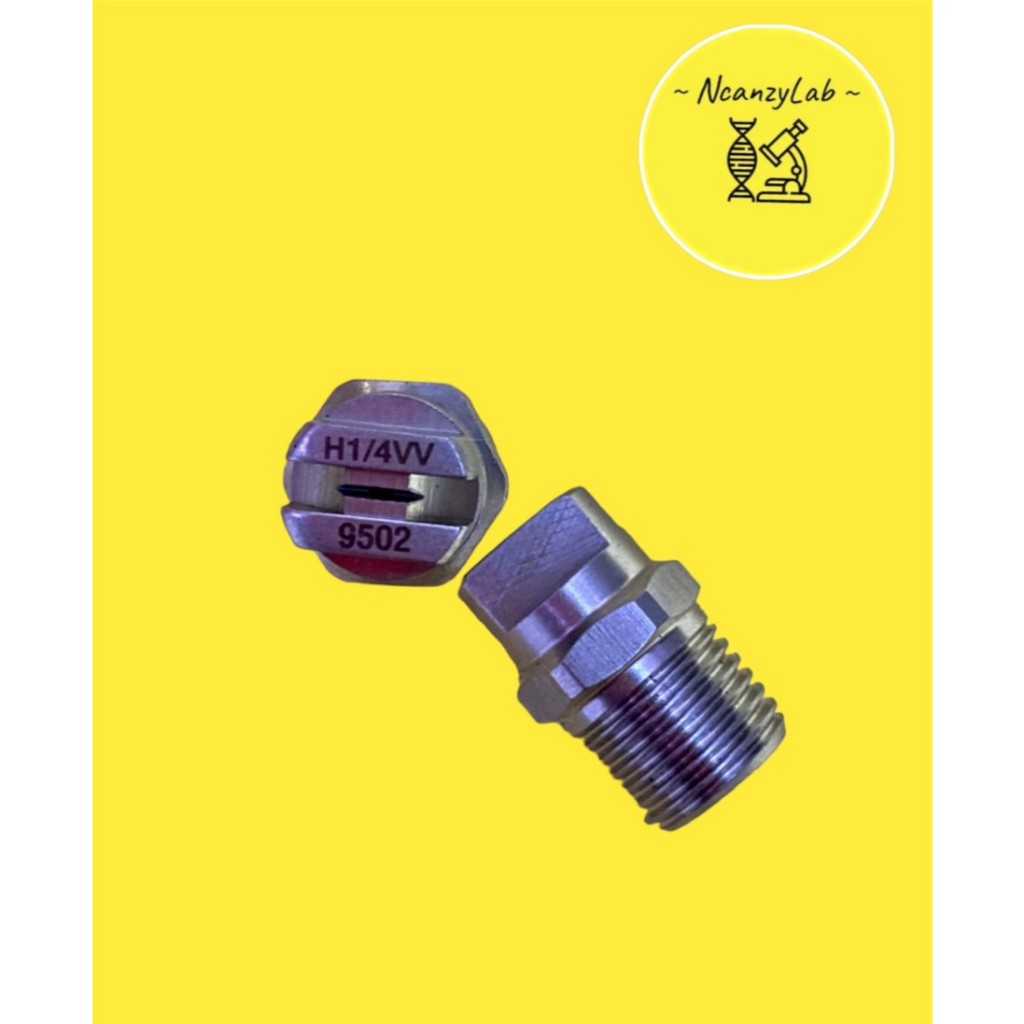 Jual Nozzle Jet Flat Fan Spray V 1/4 Jet Flat Fan Spray Nozzle (8005 ...