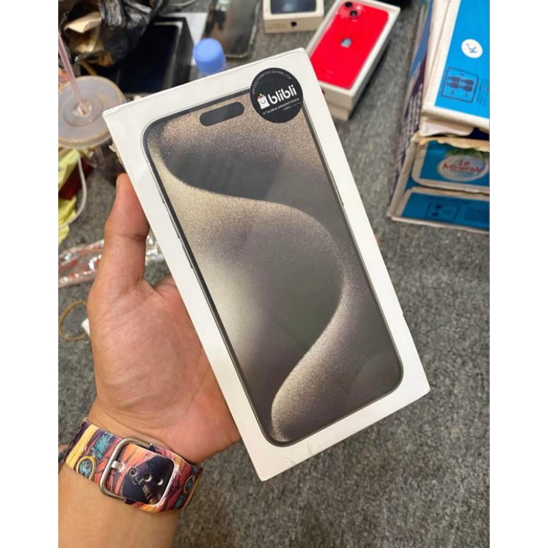 Jual iPhone 15 ProMax 256GB iBox Second | Shopee Indonesia