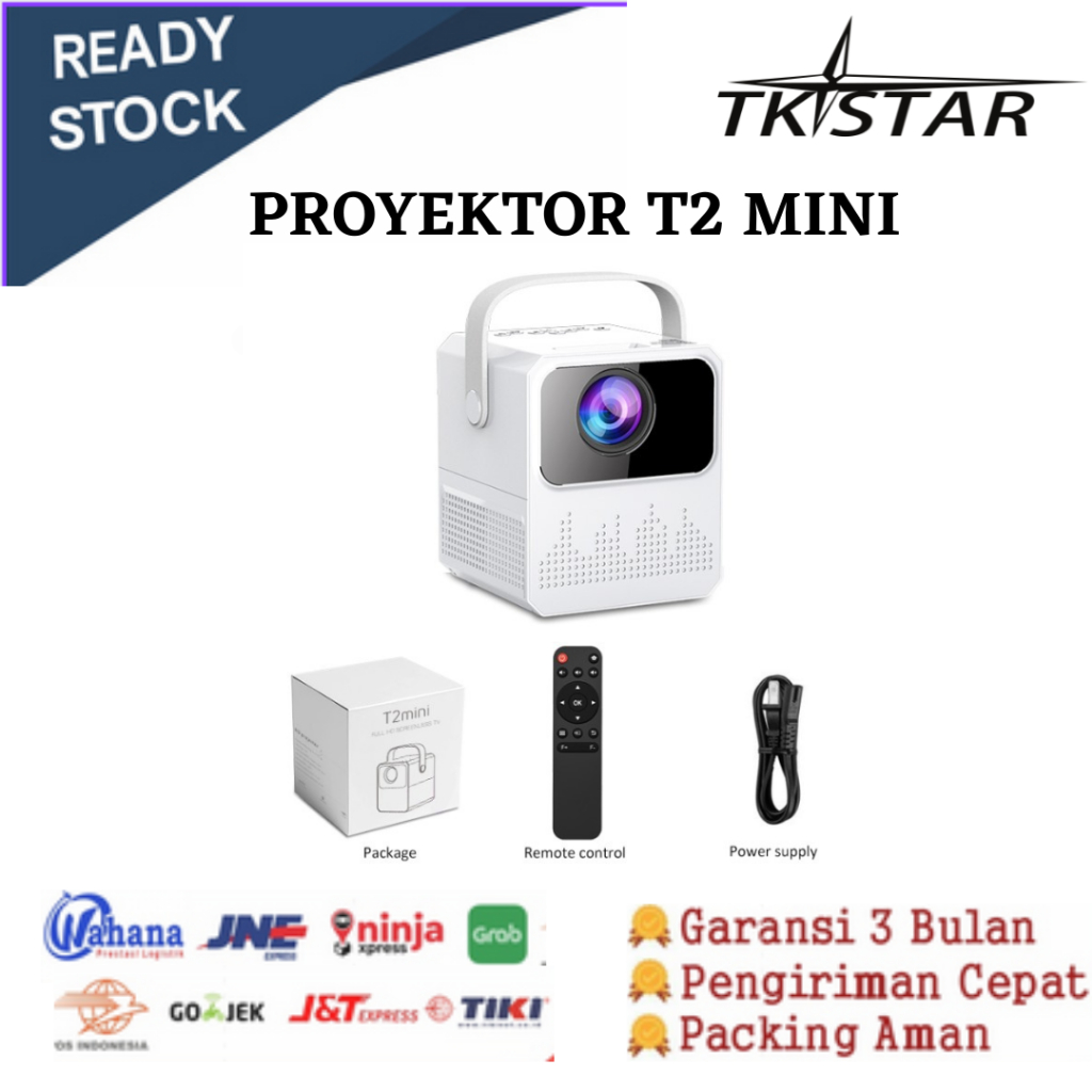 Jual Android Proyektor TV T2mini 6000 Lumen 4K HD Bluetooth Smart Proyektor T2 Mini | Shopee ...