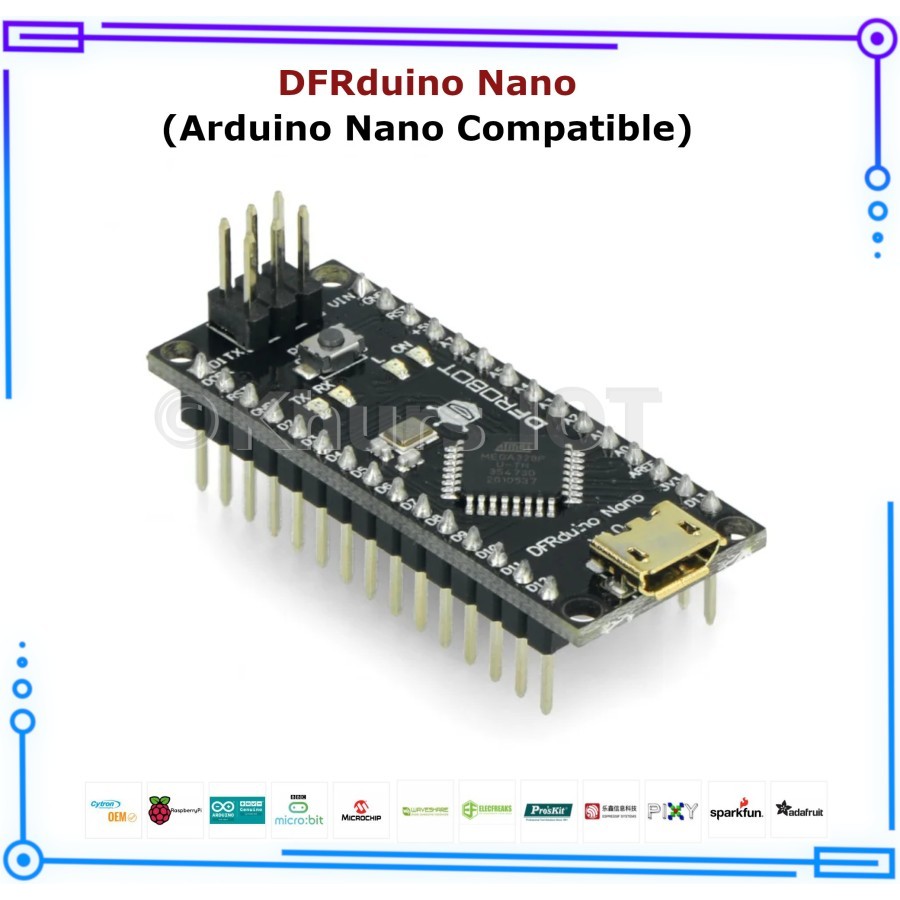 Jual Dfrduino Nano Arduino Nano Compatible Dfrobot Shopee Indonesia