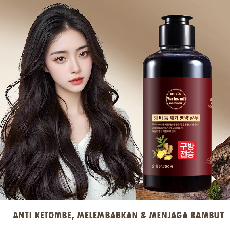 Jual Fleece Flower Root Hair Care Shampoo Penghitam Rambut Penghilang ...