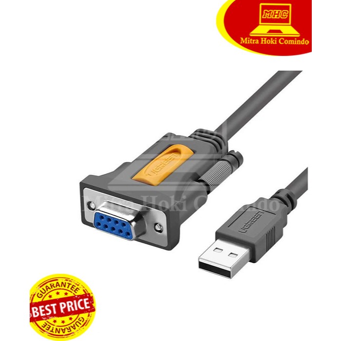 Jual KONVERTER / CONVERTER USB TO DB9 RS232 SERIAL FEMALE ADAPTOR 1.5M ...