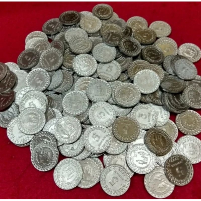 Jual Uang Kuno Koin 5 Rupiah Tahun 1979 Kb Kecil | Shopee Indonesia