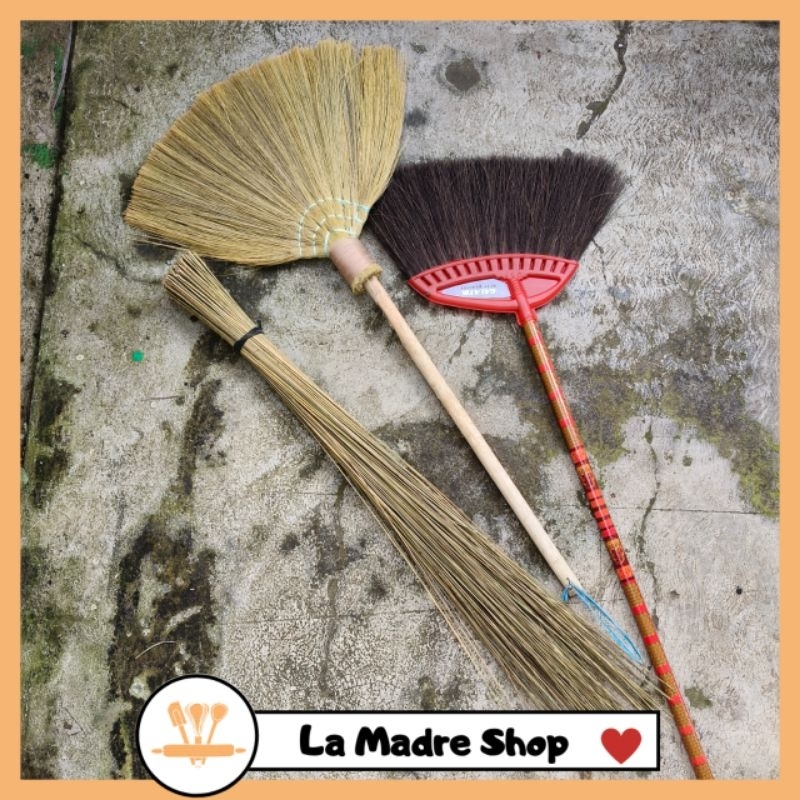 Jual SAPU LANTAI Sapu Tradisional Sapu Ijuk / Rumput Gelagah / Sapu ...