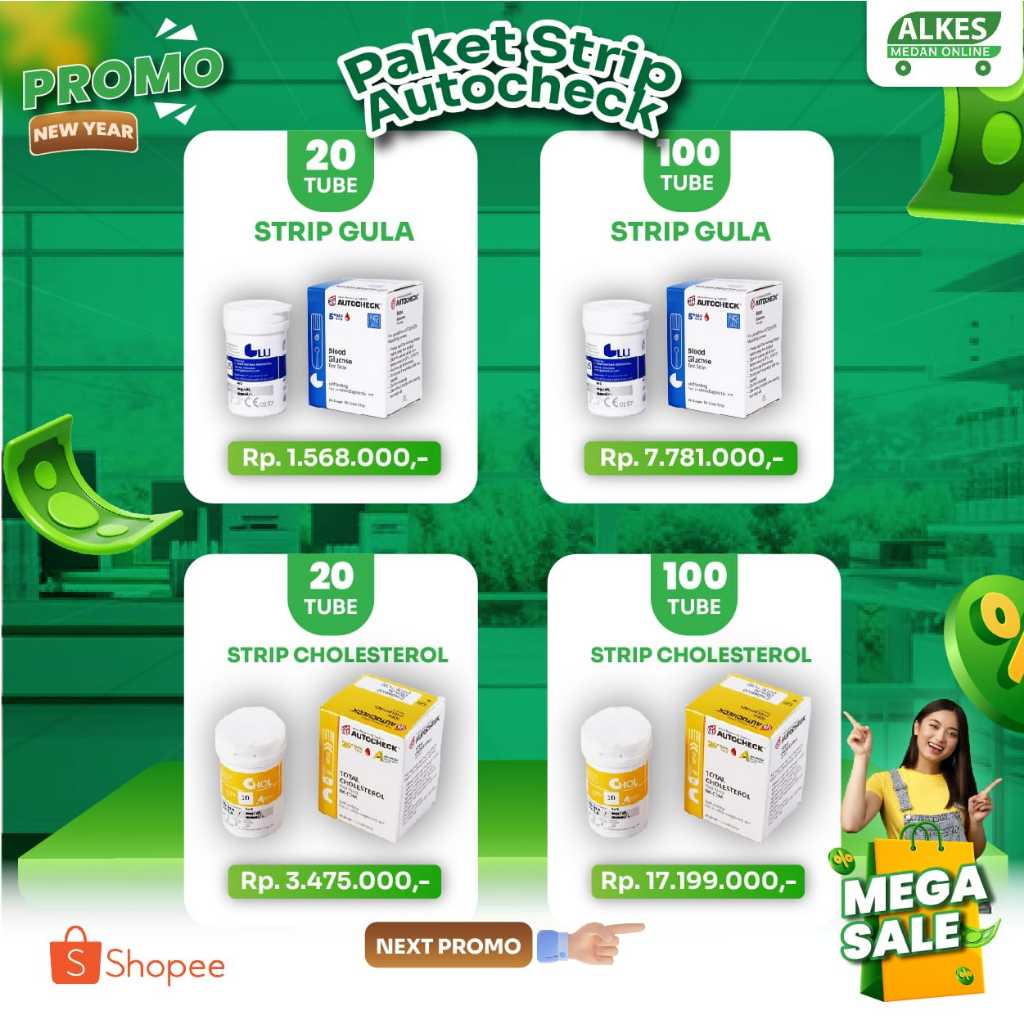 Jual PROMO STRIP AUTOCHEK GULA 20 BOX DAN CHOLESTROL 20 BOX | Shopee ...