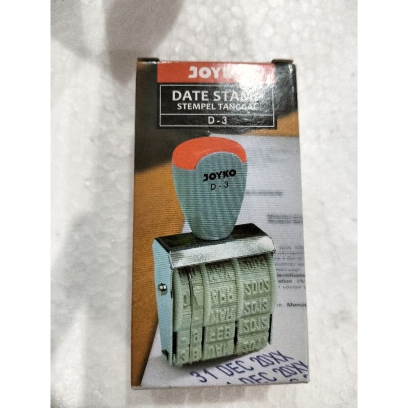 Jual STEMPEL TANGGAL D3 MERK JOYKO STEMPEL TANGGAL STEMPEL TANGGAL ...