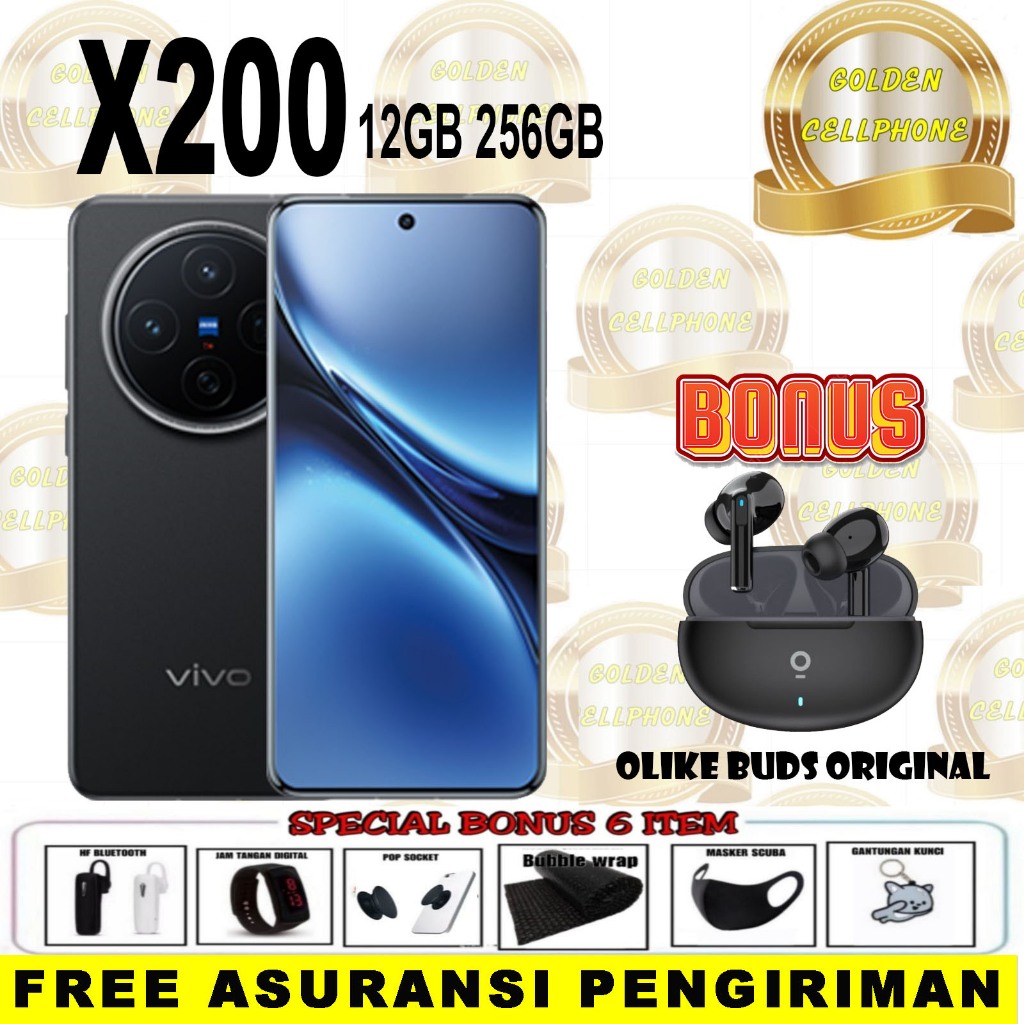Jual VIVO X200 PRO 5G 16/512 & VIVO X200 5G 12/256 GARANSI RESMI | Shopee Indonesia