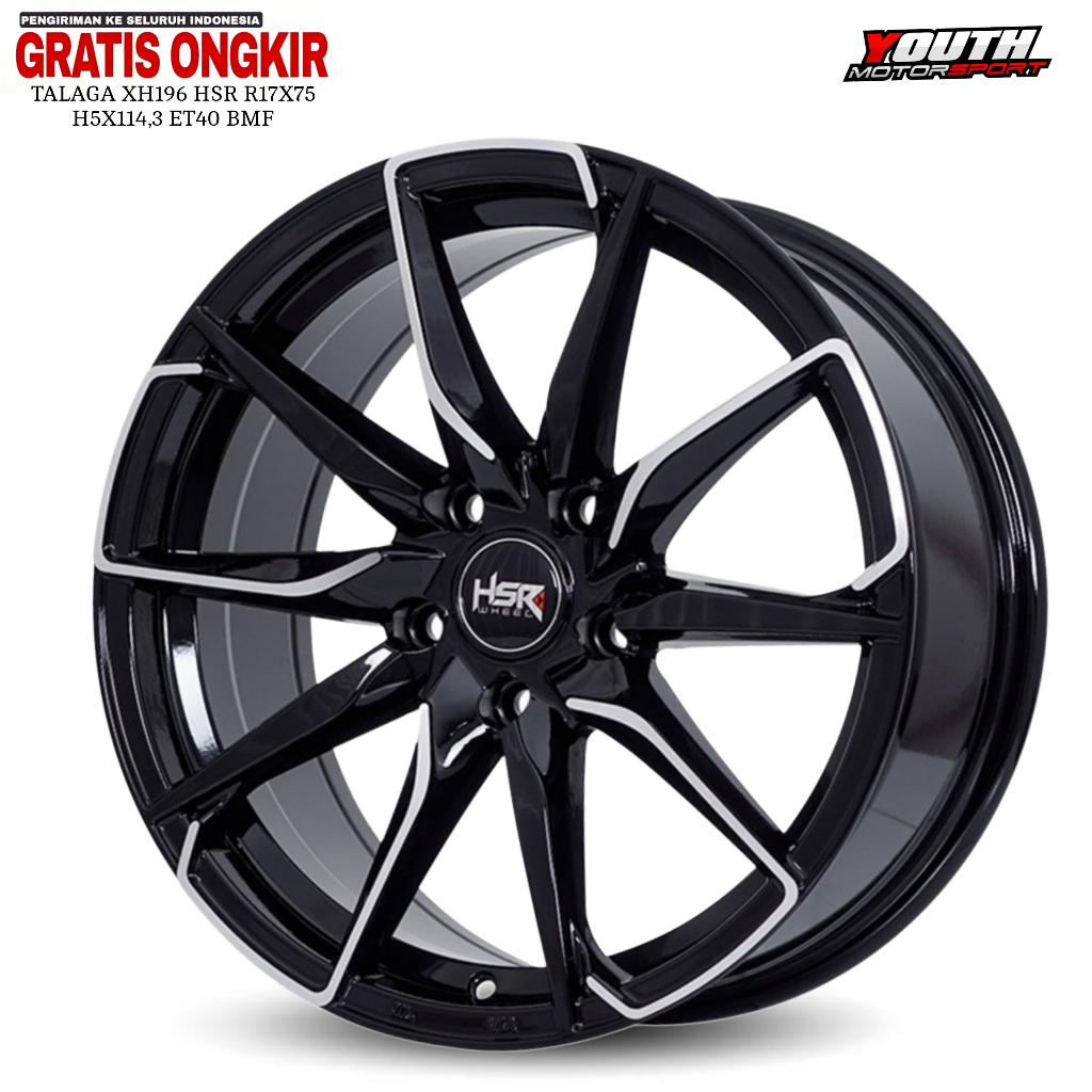 Jual Velg r17 hsr talaga 5x114,3 cocok untuk inova,hr-v,xpander,rush ...
